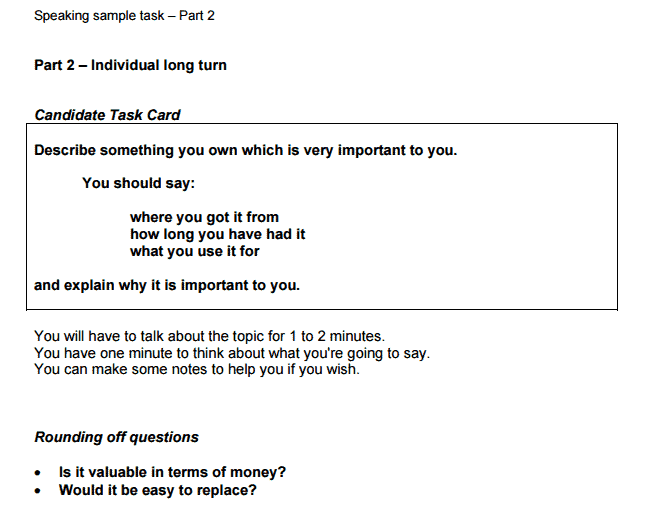 How To Do IELTS Speaking Part 2 How To Do IELTS Speaking Part 2